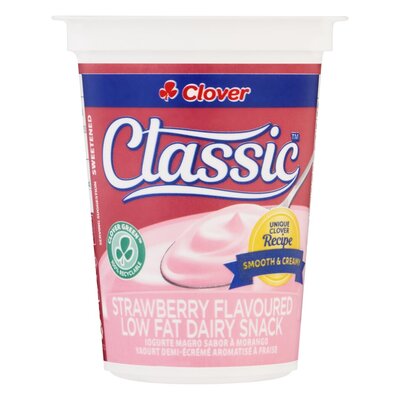 Clover Classic Low Fat Strawberry Dairy Snack 150g | PnP