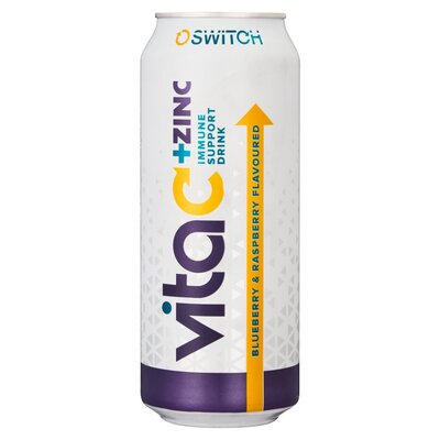 Switch Immune Booster Blueberry & Raspberry Energy Drink 6 x 500ml | PnP