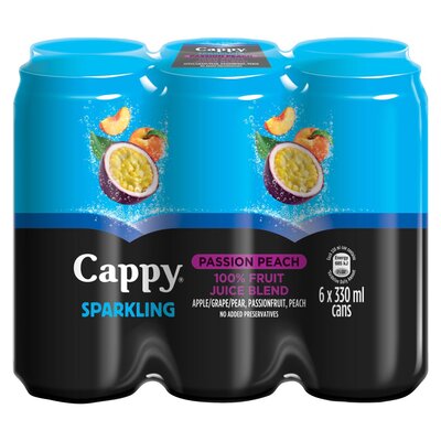 Cappy Sparkling Mango Passion 300ml x 6 | PnP