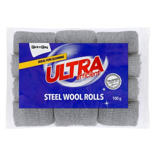 PnP Ultra Steelwool Rolls 100g | PnP