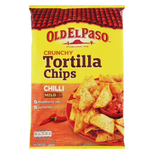 Old El Paso Tortilla Chips Chilli 185g | PnP