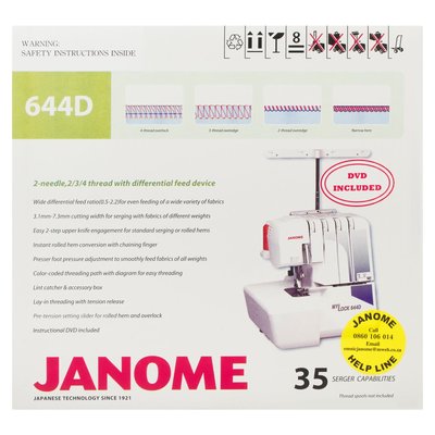 Janome Overlocker 644D | PnP