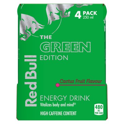 Red Bull Cactus Fruit Flavoured Summer Ediition 4 x 250ml | PnP