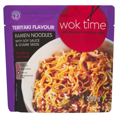 Wok Time Fresh Cooked Ramen Noodles 400g | PnP