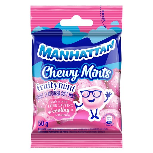Manhattan Fruitmint Flavoured Chewy Mints 50g | PnP
