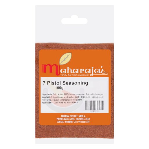 Maharaja's Spices 7 Pistol Seasoning 100g | PnP