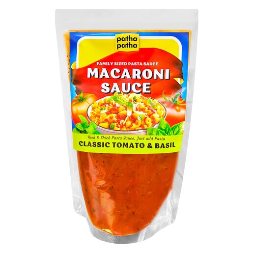 Patha Patha Macaroni, Cheese Tomatoe & Basil 400g | PnP