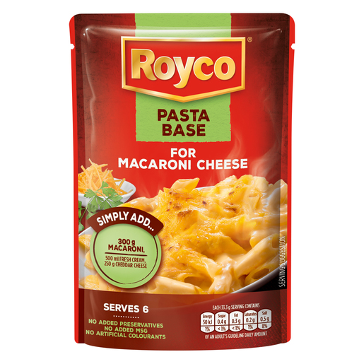 Royco Pasta Base Macaroni Cheese Sauce 200g | PnP