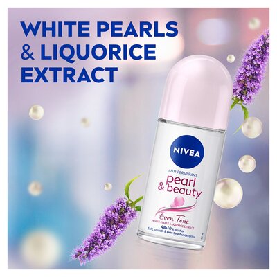 Nivea Pearl & Beauty Even Tone Anti-Perspirant Roll On 50ml x 600 | PnP