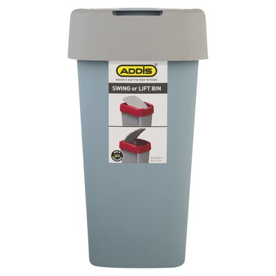 Addis Swing Or Lift Bin Bluegrey 25L | PnP