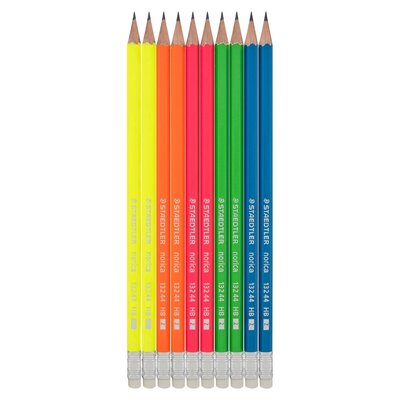 Staedtler Neon Hb Blacklead Pencils 10 Pack | Smart Price Specials ...