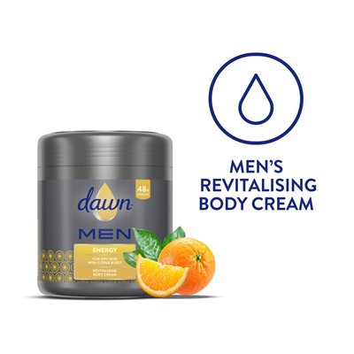 Dawn Men Energy Revitalizing Body Cream 400ml | PnP
