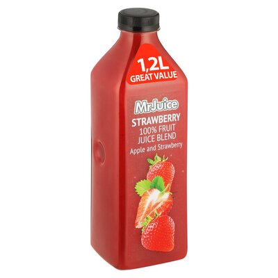 Mr Juice 100% Strawberry Juice Juice Blend 1.2L | PnP