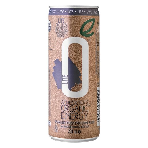 Scheckters Organic Energy Lite 250ml | PnP