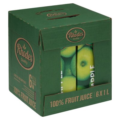 Rhodes 100% Apple Fruit Juice Blend 1l x 6 | PnP