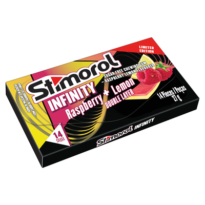 Stimorol Infinity Raspberry & Lemon Sugar Free Chewing Gum 27g | PnP