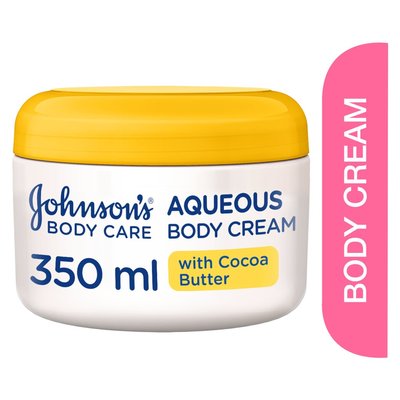 Johnson's Aqueous Body Care Body Cream with Cocoa Butter 350ml | PnP