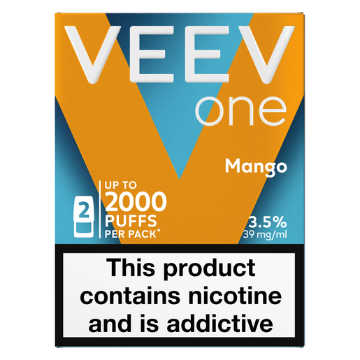 Veev One Mango 2000 Puffs 3.5% 2 Pack | PnP