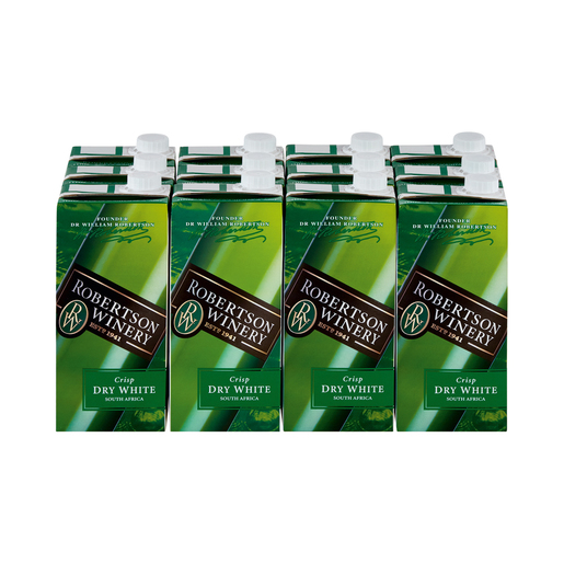 ROBERTSON DRY WHITE WINE W1 1L x 12 | PnP