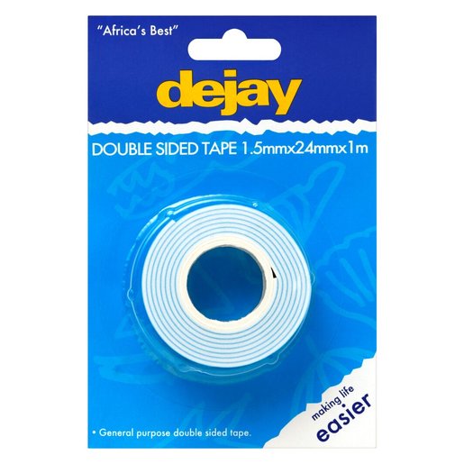 Dejay Double Sided Tape 24mm X 1m | Smart Price Specials | PnP Home