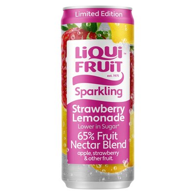Liqui-Fruit Limited Edition 65% Sparkling Strawberry & Lemonade Fruit ...