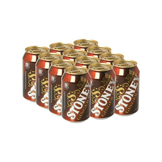 Stoney Ginger Beer Can 330ml x 24 | PnP