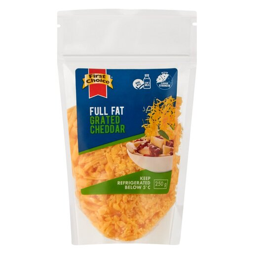 First Choice Grated Cheddar 250g | PnP