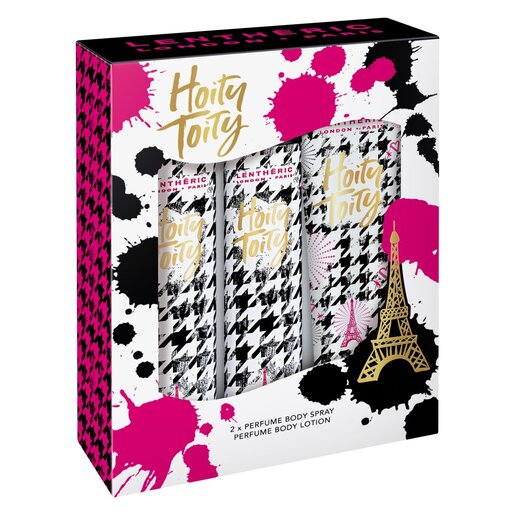 Lentheric Hoity Toity Perfume Body Spray & Body Lotion Gift Set | PnP