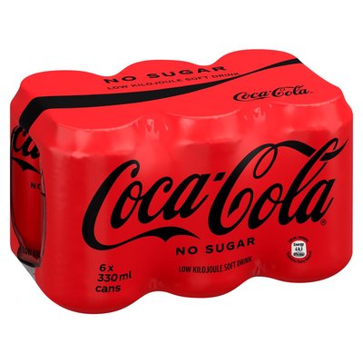 Coca-Cola Zero Can 330ml x 6 | Smart Price Specials | PnP Home