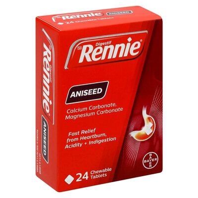 Rennie Aniseed Tablets 24s | PnP