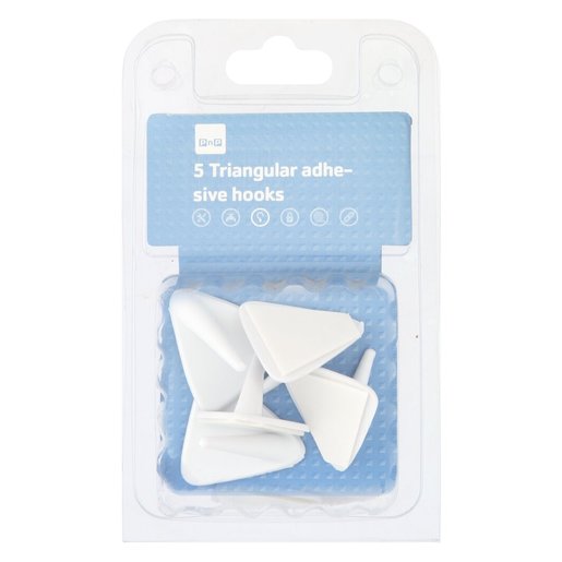 PnP Hooks Plastic Adhesive Triangular | Smart Price Specials | PnP Home