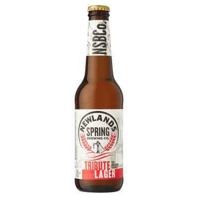 Newlands Spring Tribute Lager 340ml | PnP