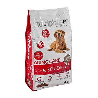 Nutriphase Beef & Rice Senior Dog Food 6kg | PnP