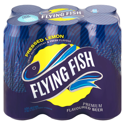 Flying Fish Pressed Lemon Beer 6 x 500ml | PnP