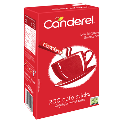 Canderel Original Low Kilojoule Sweetener Sticks 50 Pack | PnP