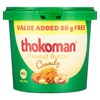 Thokoman Peanut Butter Smooth 400g + 80g | PnP