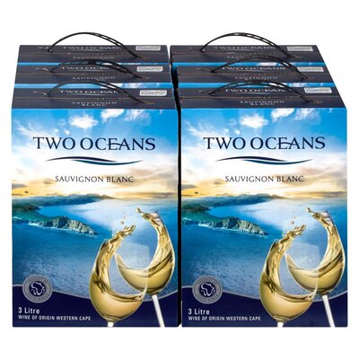Two Oceans Sauvignon Blanc 3L x 6 | PnP