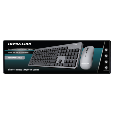 Ultra Link Rechargeable Wireless Mouse & Keyboard | Smart Price ...