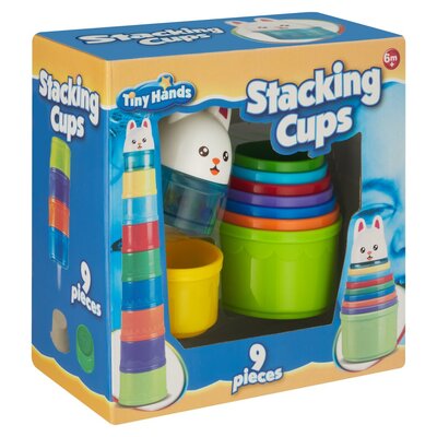 Htic Tiny Hands 9 Piece Stacker Cups | PnP