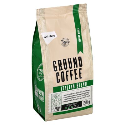 PnP Italian Blend Ground Filter Coffee 250g | PnP