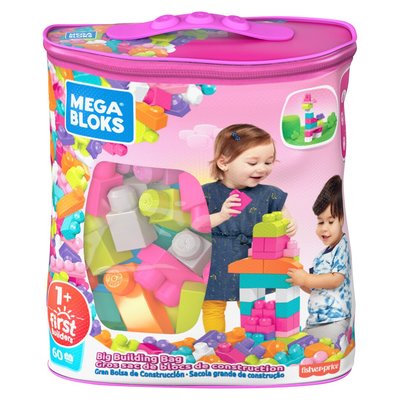 Megabloks Pink Building Bag 60 Piece | Smart Price Specials | PnP Home