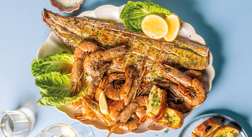 Lemon and Herb Seafood Platter | Recipes | PnP