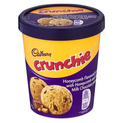 Cadbury Crunchie Ice Cream Tub 480ml | PnP