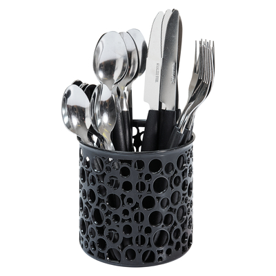 Top Chef Cutlery Set Black 24 Piece Set | PnP