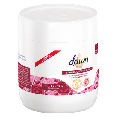 Dawn Rich Lanolin & Rosewater Soothing Body Cream 400ml | PnP