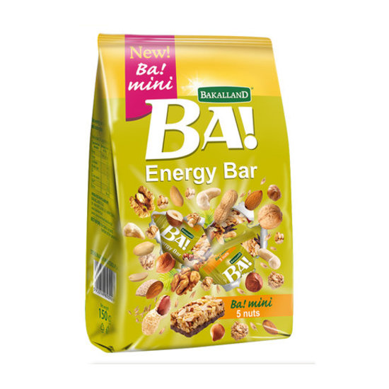 Ba Dried Nuts Mini Energy Bars 150g x 140 | PnP