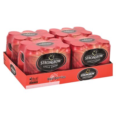 Strongbow Red Berries Cans 24 x 440ml | PnP