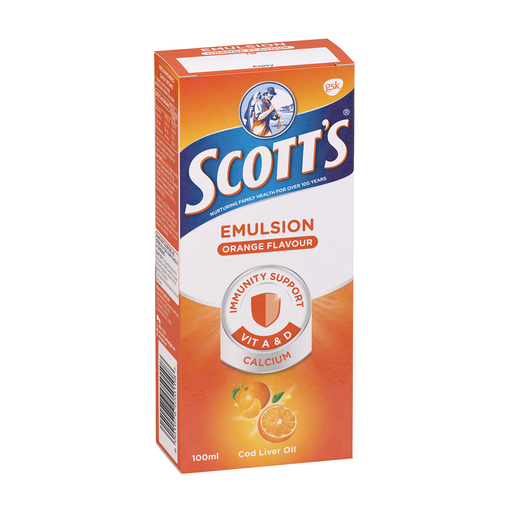 Scott's Emulsion Orange Flavour 100ml | PnP
