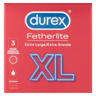 Durex Condoms Fetherlite Xl 3 Pack | PnP