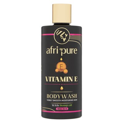 Afri Pure Vitamin E & Hemp Oil Body Wash 500ml | PnP